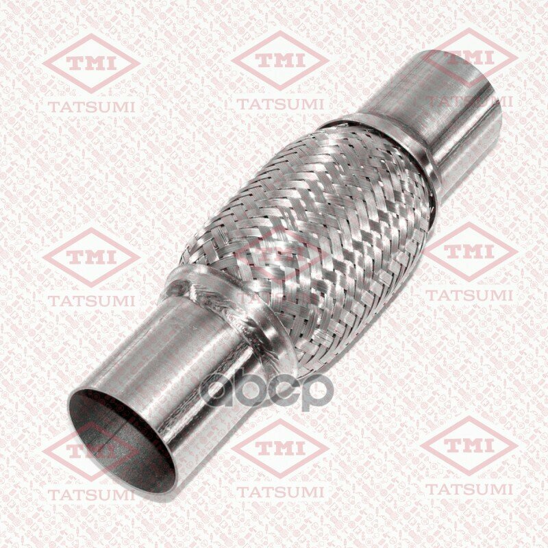 Труба гофрированная с внутренним металлорукавом (с патрубками) TATSUMI арт. TKB2002