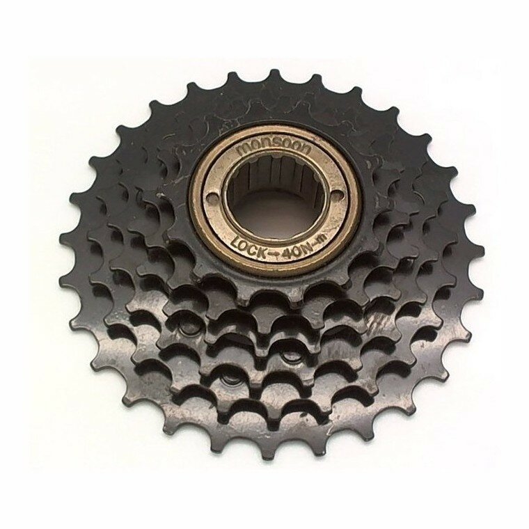 Трещотка MONSOON FW6F28BA, недискретная, 6 ск, 14-28T