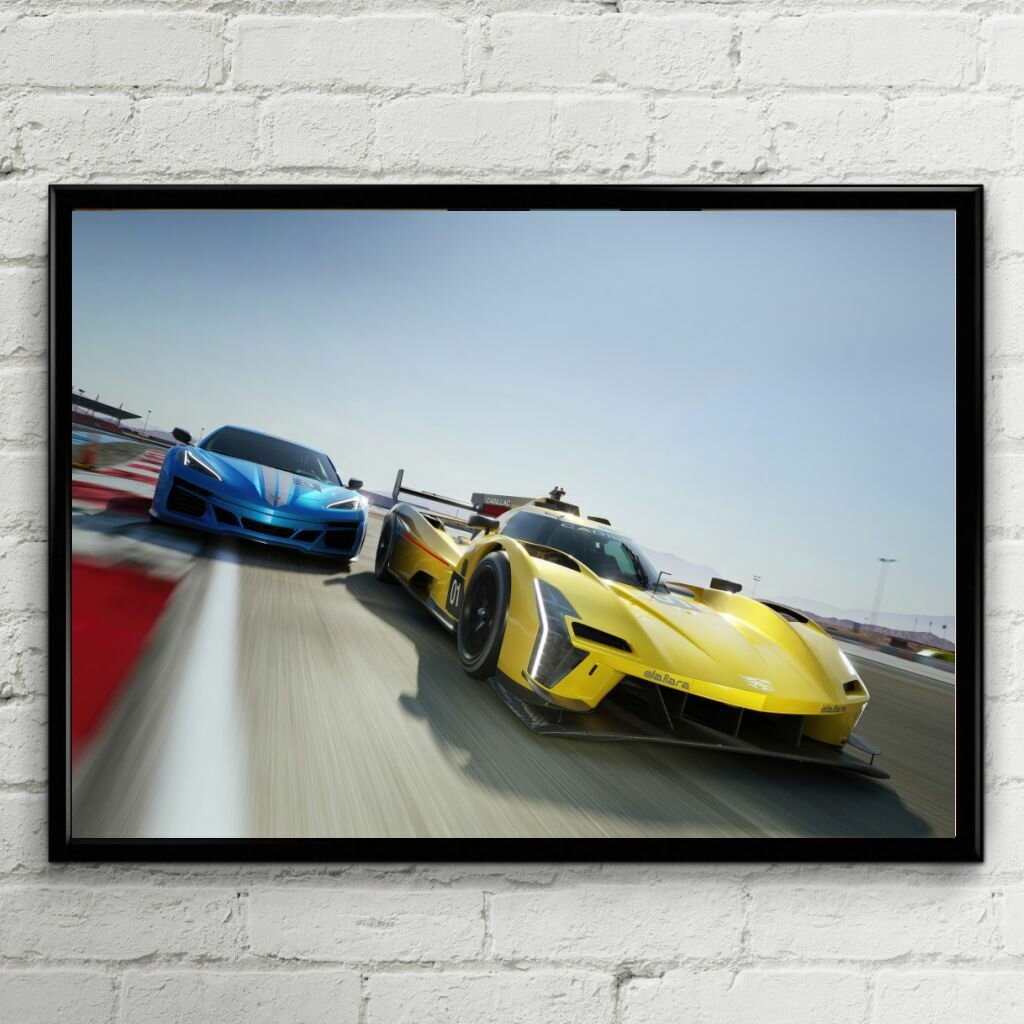 Постер "chevrolet corvette e-ray jo" от Cool Eshe из коллекции "Автомобили", плакат А4