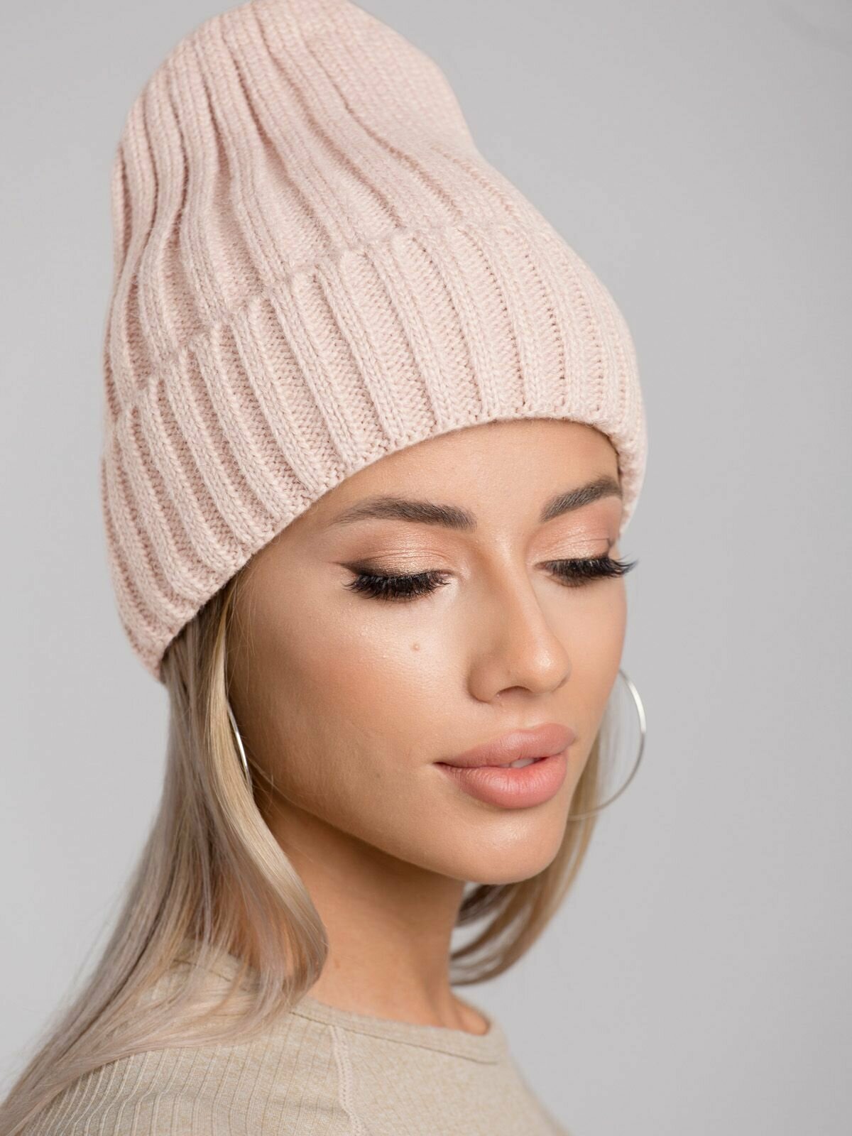 Шапка-бини Осень-зима 2023 для женщин