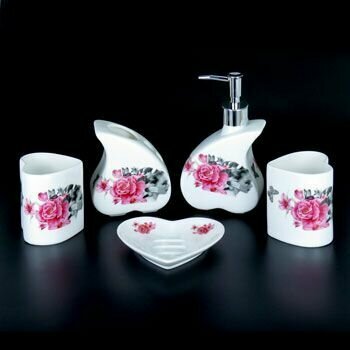 Набор для ванной комнаты ST YU005-5 керамика