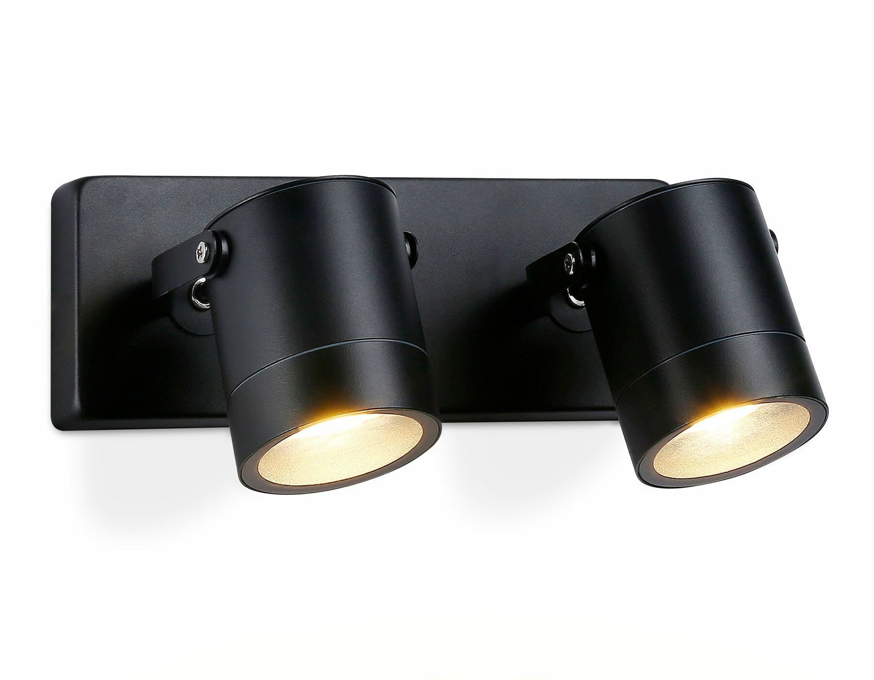 Уличный настенный поворотный архитектурный светильник, IP54 GU10/2 max 35W 250*80*85, черный