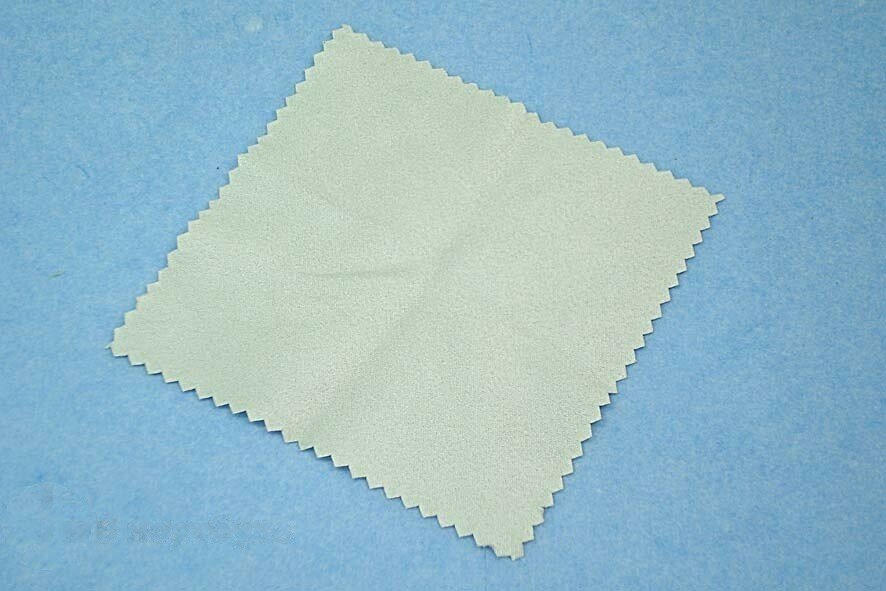 Тряпка безворсовая под замшу, серая