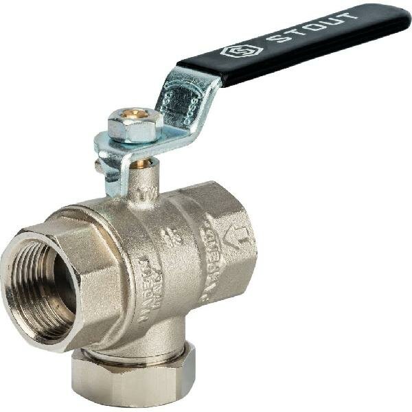 Кран шаровой STOUT с фильтром 3/4 SVF 0001 000020