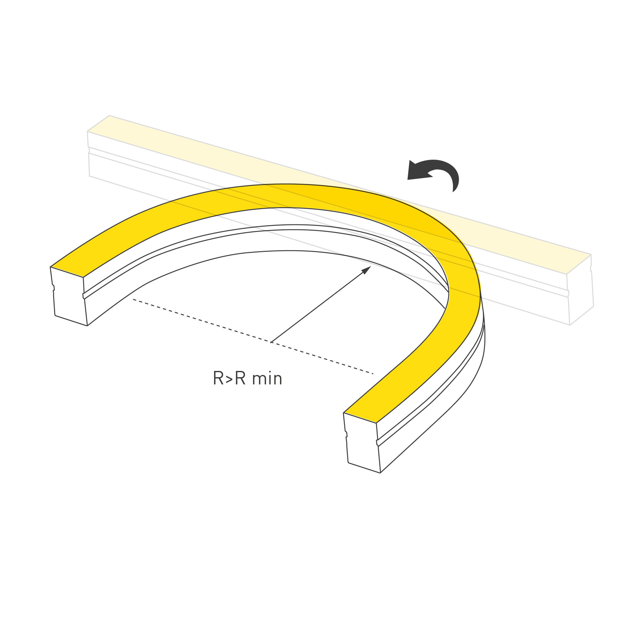 Гибкий неон Arlight Лента герметичная MOONLIGHT-SIDE-B84-12x17mm 24V RGB (12 W/m, IP67, 0,5m, wire x1) (Arlight, Образец)