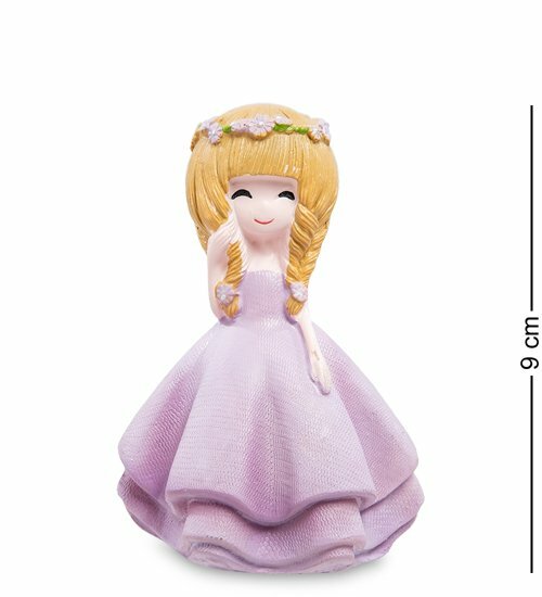 Фигурка Девочка с цветочками MN-117/1 113-905802