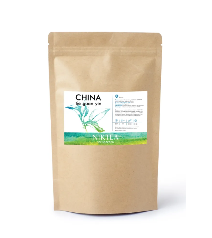 Niktea Tie Guan Yin Те Гуань Инь Богиня Милосердия чай зеленый, 250 гр.