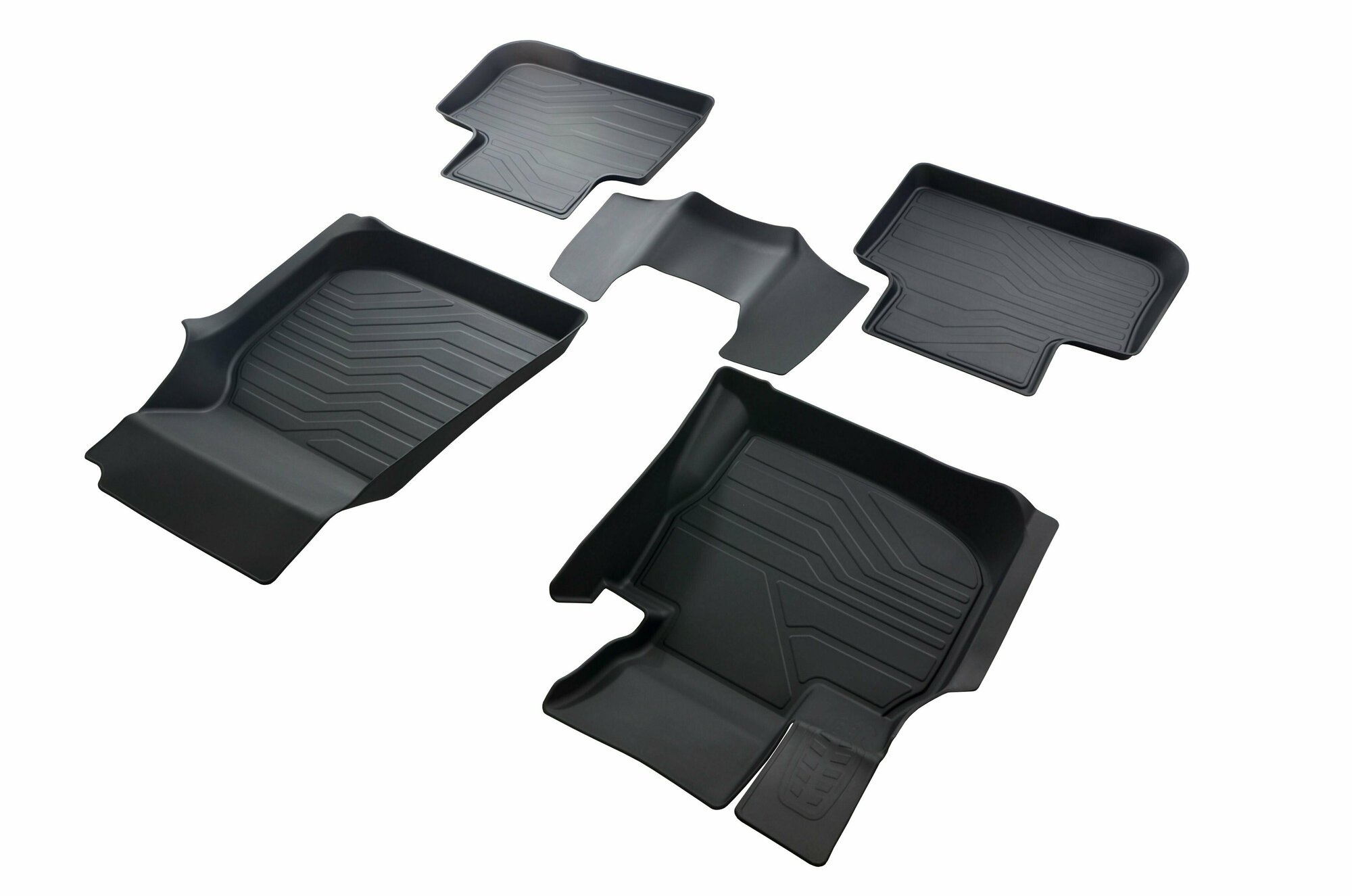 Коврики для салона резиновые SRTK 3D LUX для BMW X3 G-01 (2017-)