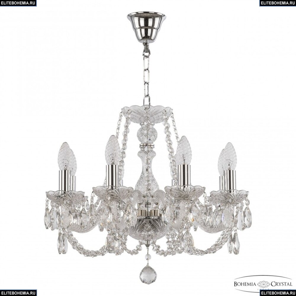 101/8/165 Ni Подвесная люстра Bohemia Ivele Crystal, 101