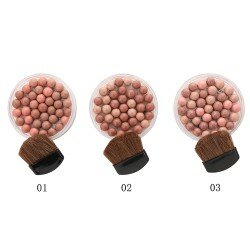 2046 Румяна шариковые, тон 02 нюдовый букет