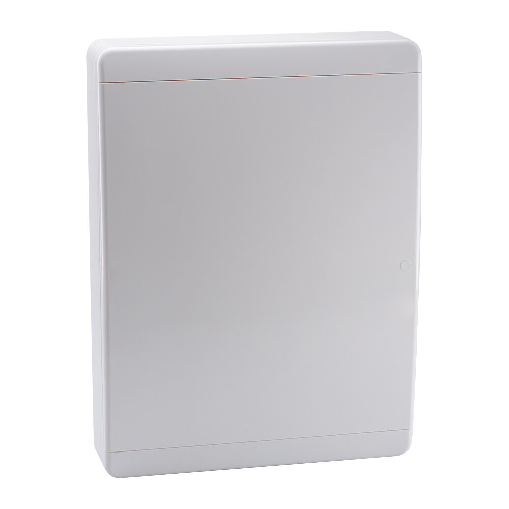 Бокс ЩРН-П-54 модуля настенный пластик белый (дв. белая) 3 ряда IP41 P-BNN-2-54-IP41 OptiBox КЭАЗ