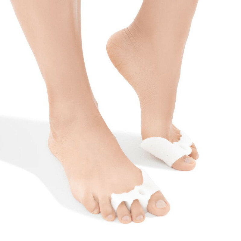 Межпальцевый фиксатор на 3 пальца GESS Trio Gel, корректор пальцев, межпальцевый разделитель, вкладыши для обуви 2 шт.