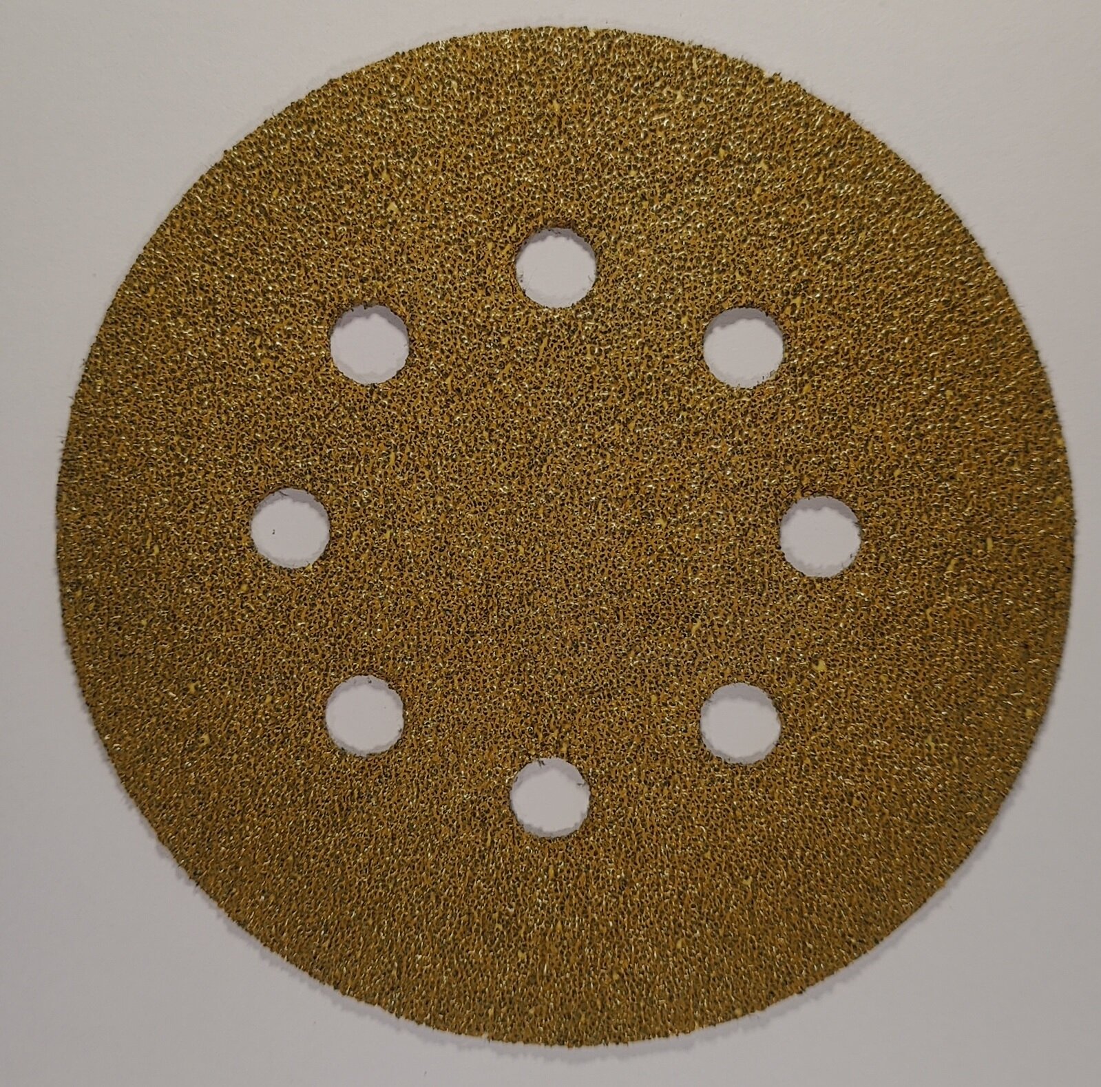 Шлифовальные круги BRUSHTEX на липучке SANDPAPER диаметром 12,5 см с зернистостью 240