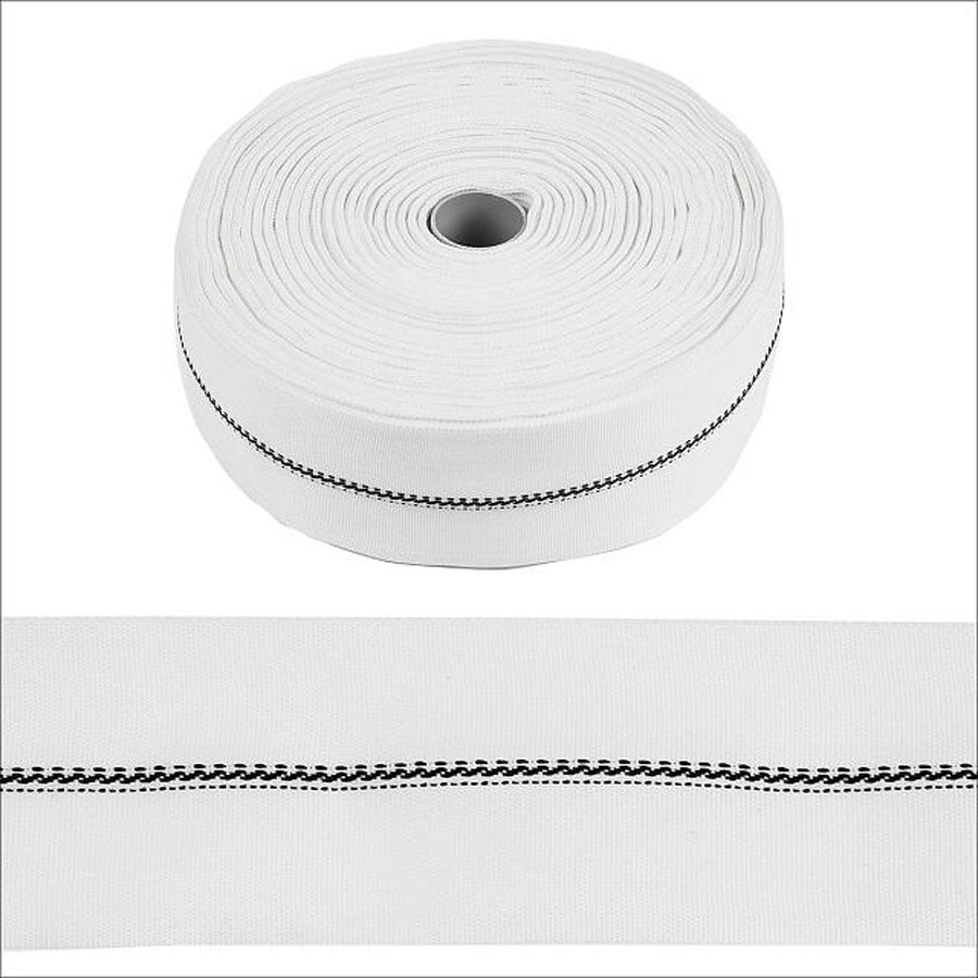 Корсаж брючный 5с-616 52мм цв. черный/белый