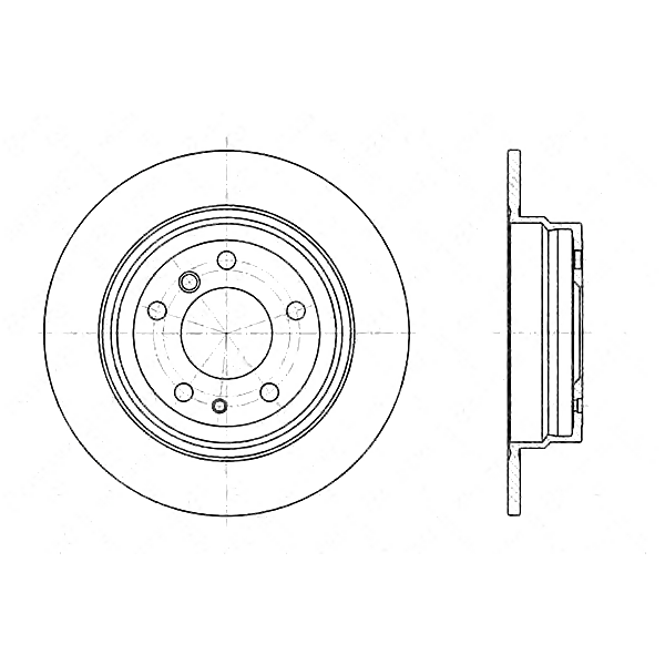 STELLOX 6020-1520-SX (1156668 / 1162305 / 23-0189) диск тормозной задний\ BMW (БМВ) e34 2.0-3.5 m20-m30 / m43-m60