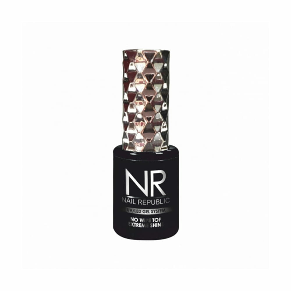 Топ для гель лака Nail Republic Top No wipe Extreme shine, 10 мл