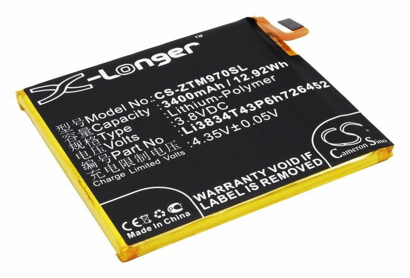 Аккумулятор Cameron Sino CS-ZTM970SL для ZTE A450, Blade V2 Lite, Q509T