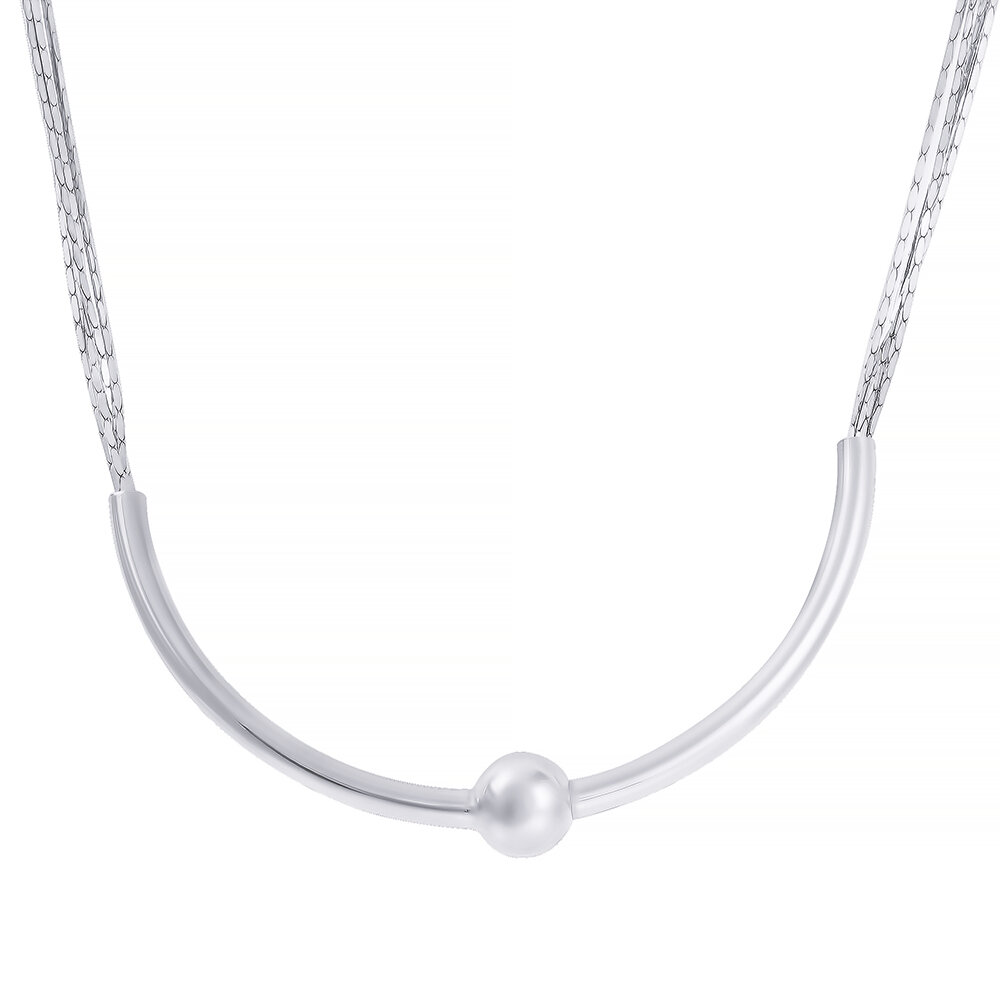 Колье, серебро, 925 проба