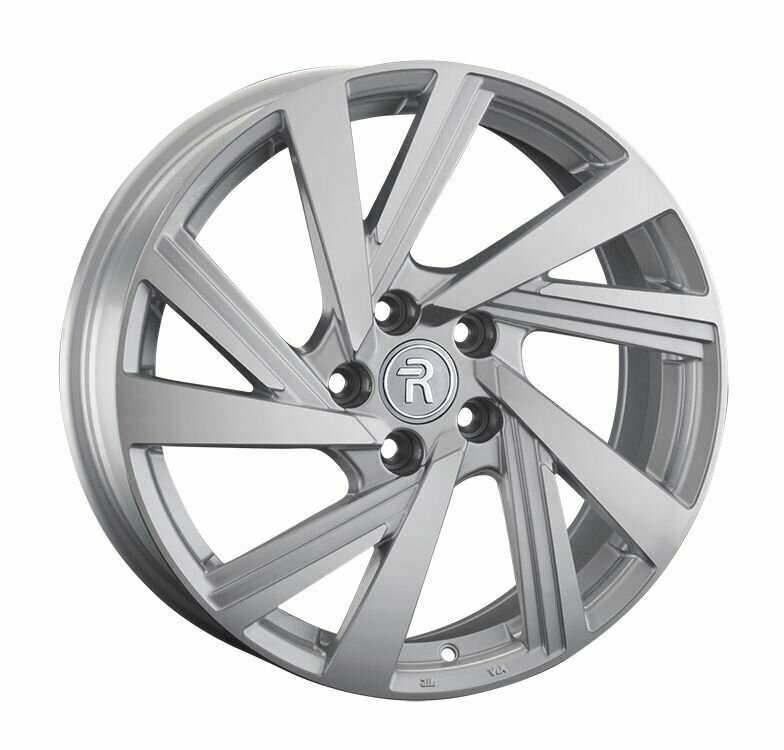 Колесный диск Replay INF52 18x7.5" PCD5x114,3 ET45 D66,1 серебристый с полированными лучами