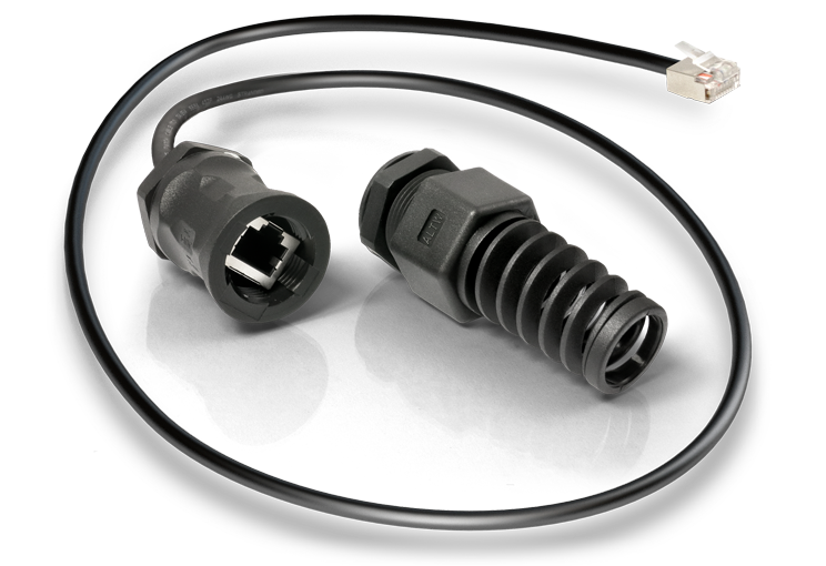 RJ45 Shielded Waterproof Connector M20