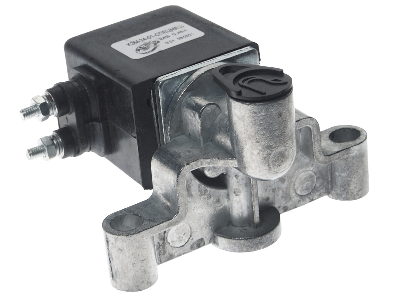 Клапан электромагнитный ЯМЗ блокировки демультипликатора 24V спецмаш