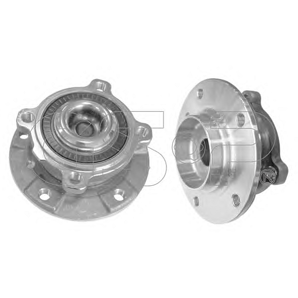 GSP 9400170 (31226765601) ступица колеса в комплекте с подшипником BMW (БМВ) 5 (e60)