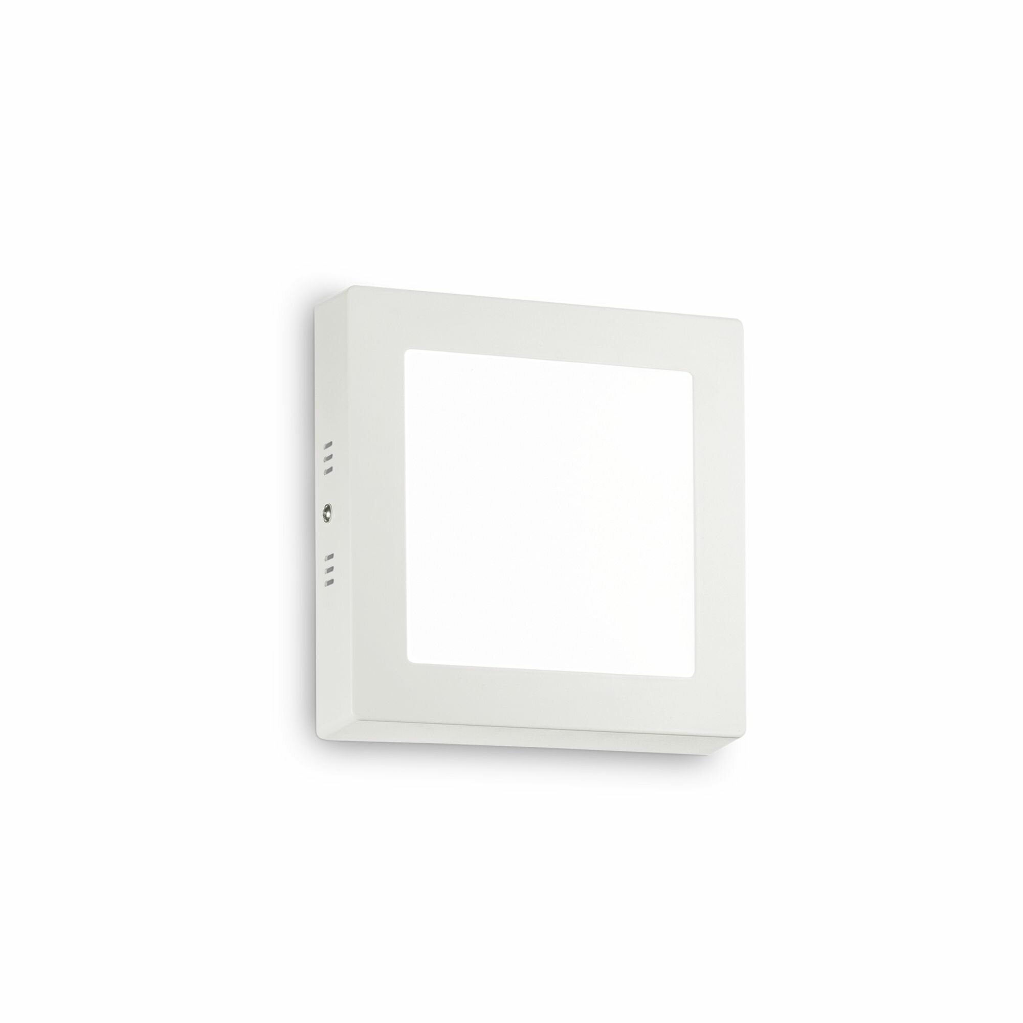 Светильник настенно-потолочный ideal lux Universal PL D17 Square 13.5Вт 1250Лм 3000К IP20 LED 230В Белый Алюминий/Пластик Не диммируемый 138633.