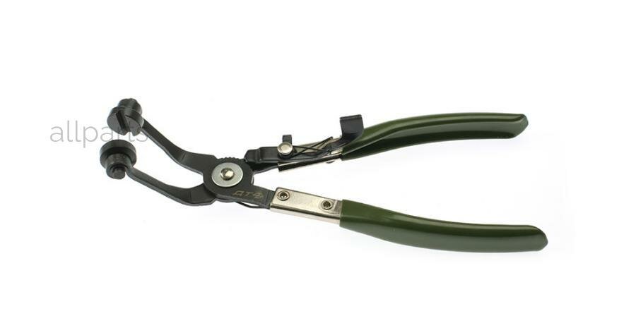 Дело техники 821003 Клещи для самозажимных хомутов с загнутыми губками (45 гр)