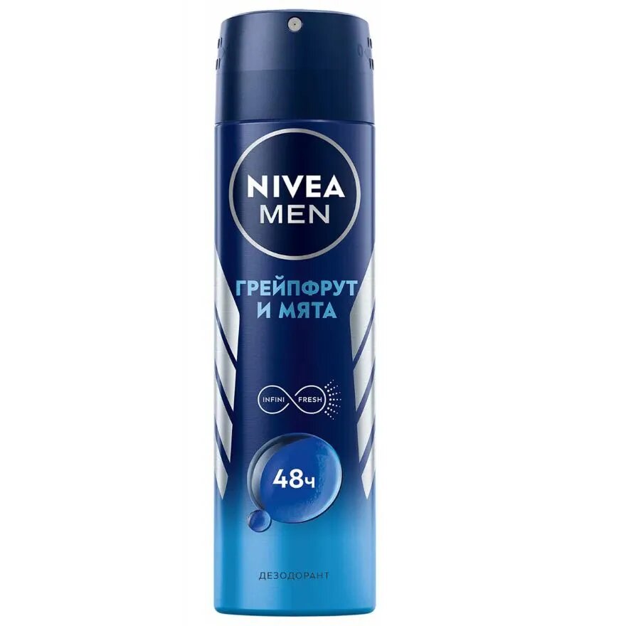 Дезодорант Nivea мужской Грейпфрут и мята, 150 мл