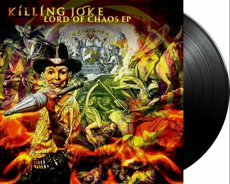 Виниловая пластинка Killing Joke – Lord of Chaos EP, LP, Limited Edition, чёрный винил, Spinefarm Records 2023