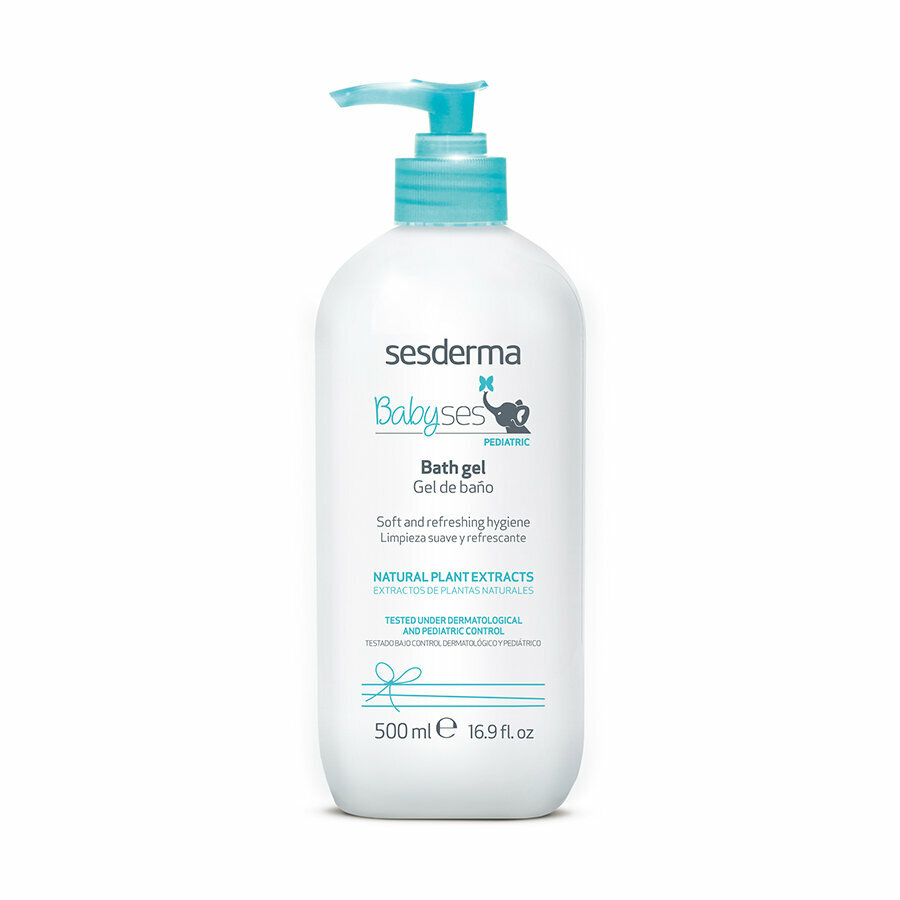 SesDerma BABYSES PEDIATRIC Bath gel - Детский гель для купания, 500мл
