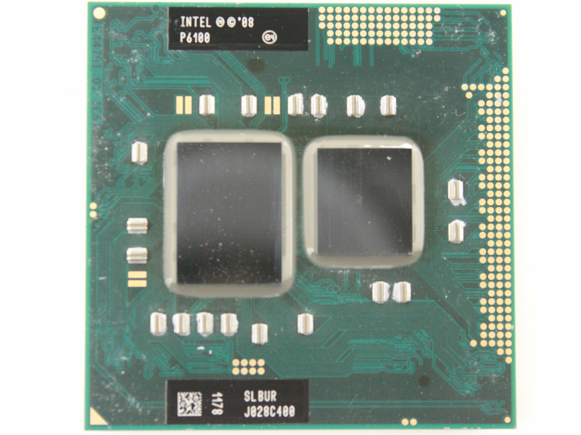 Процессор для ноутбука Intel Pentium P6100 (3M Cache, 2 GHz) [SLBUR]