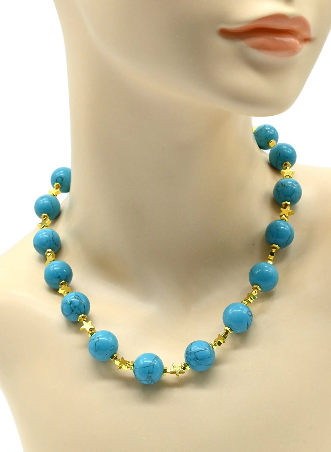 Бусы, бирюза