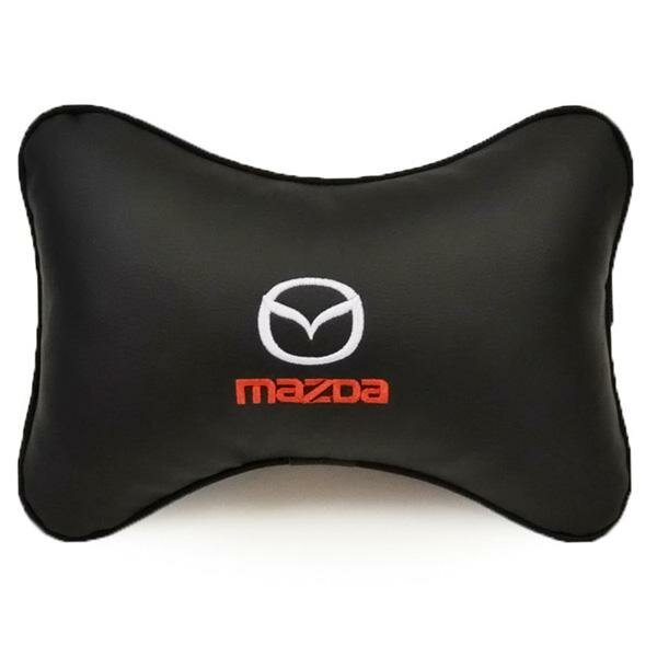 Подушка на подголовник из экокожи MAZDA