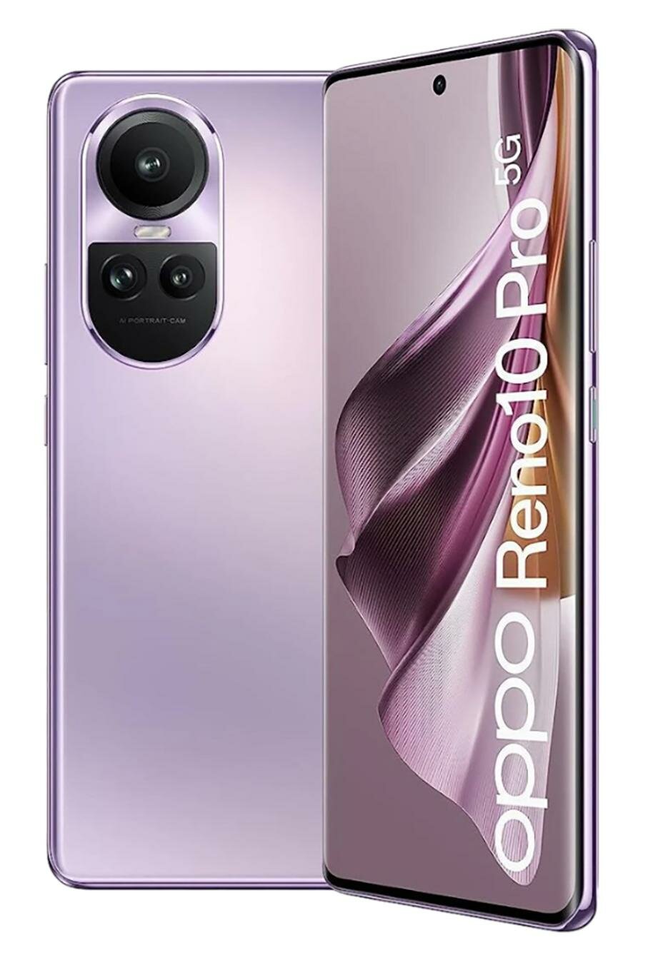 Смартфон Oppo Reno 10 Pro 5G 12/256Gb Glossy Purple (Фиолетовый) (Global) 2Sim
