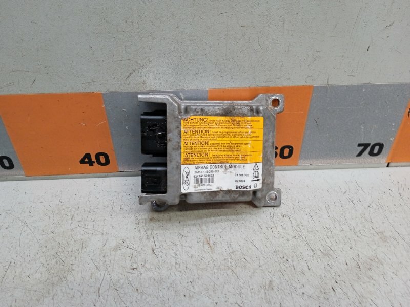 Б/У блок SRS, аир баг, Форд Фокус 1 Блок управления AIR BAG Ford Focus 2003 1 265564 FORD арт. 2M5T14B056BD