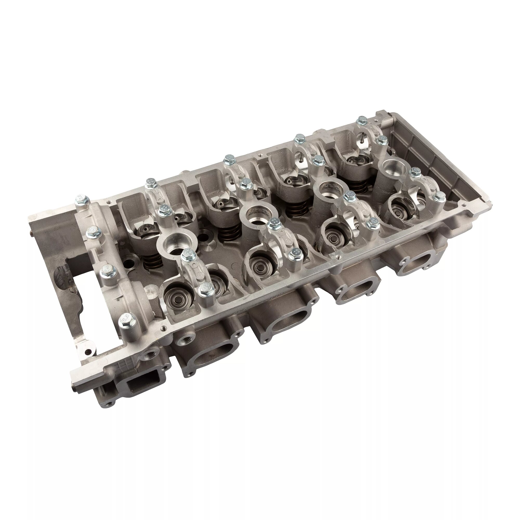 Головка блока ГАЗ, УАЗ дв. 405, 406, 409 Е-3 пятиопорная с клапанами (PRAVT)