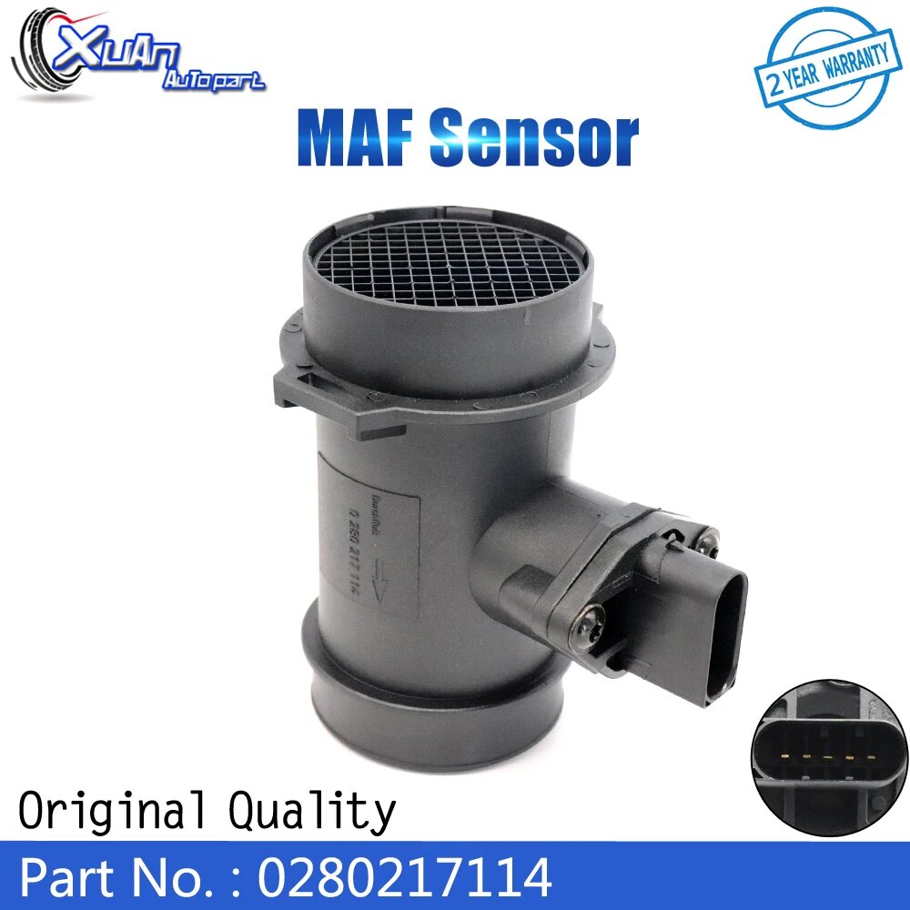 Датчик MASS AIR FLOW XUAN MAF 0280217114 Для Mercedes-Benz W202 S202 C180 C200 C230 C250 W124 W210 S210 A124 C124