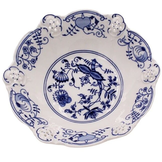 Миска на ножке Leander Mary-Anne Modrá Cibule 38116164-0055