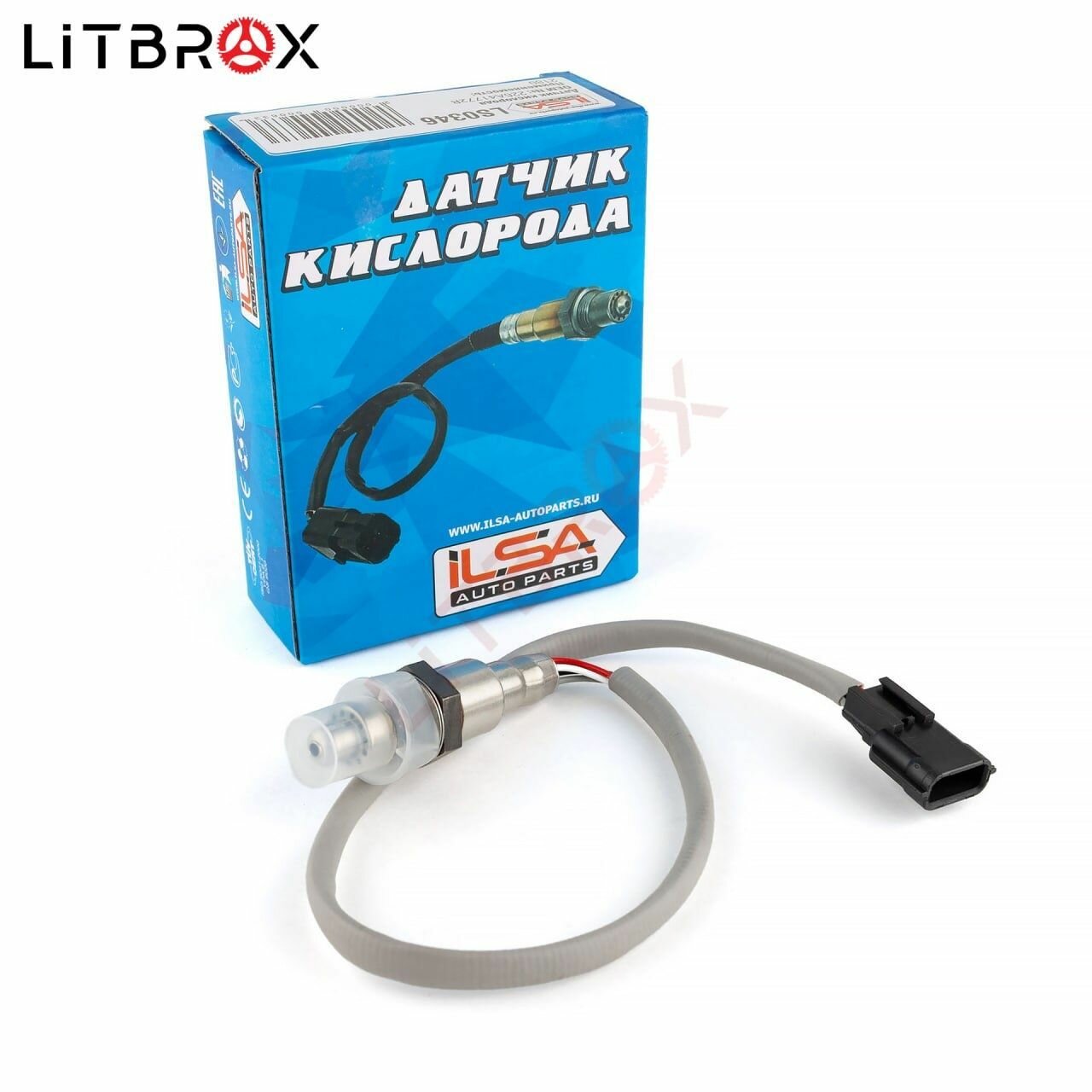 Датчик кислорода (лямбда-зонд) "ILSA" ВАЗ LADA Vesta, Xray, Renault, Nissan / LS0346 / 22 6A 417 72R
