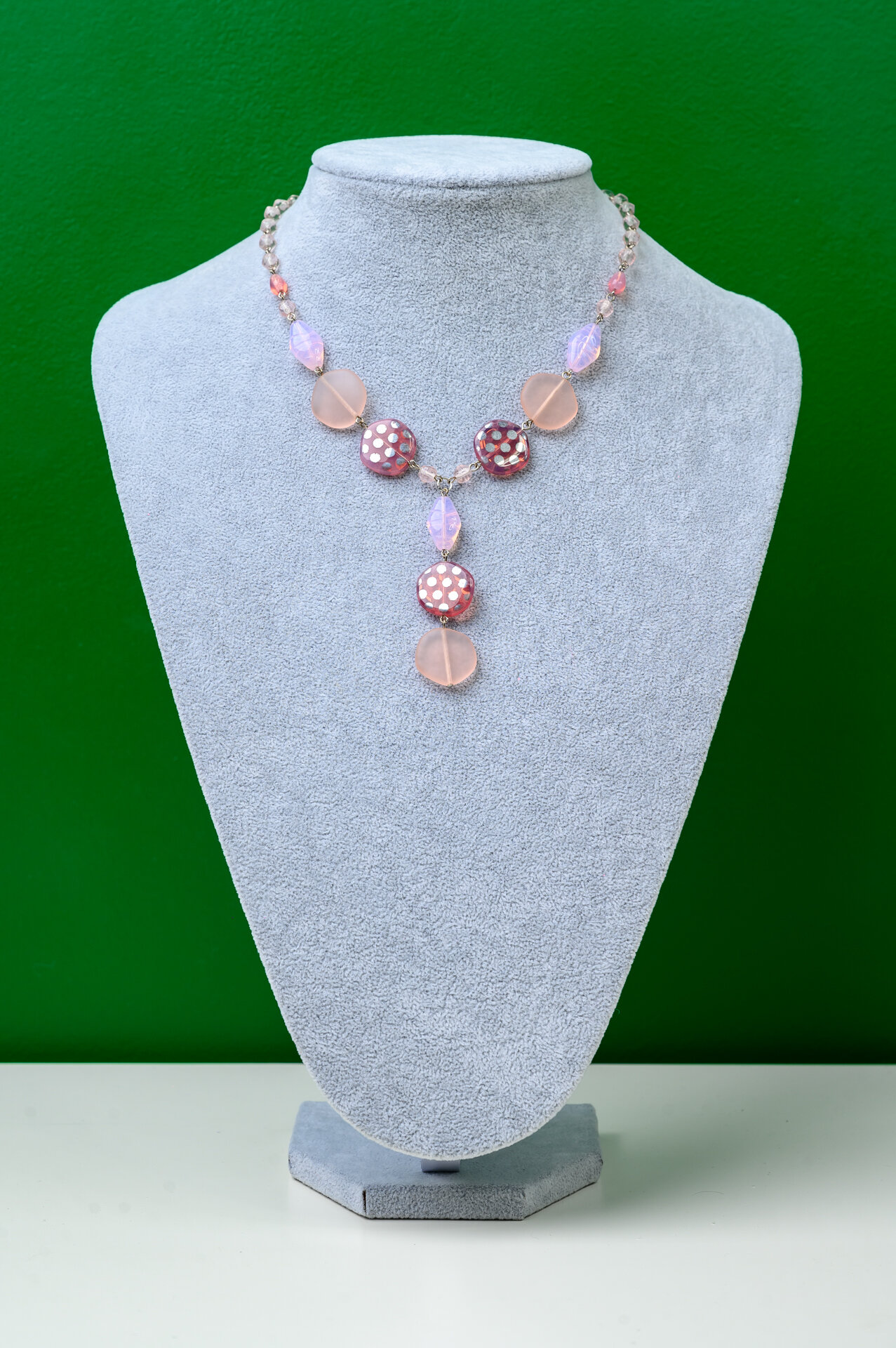 Бусы, хрусталь