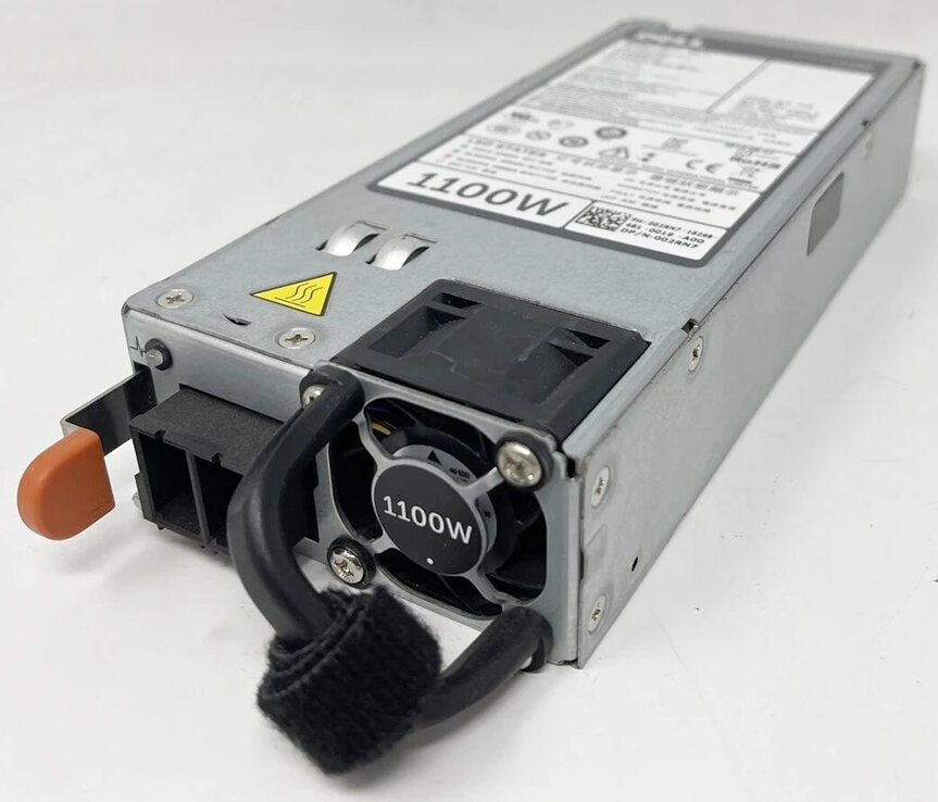 Блок питания DELL 5G4WK, для серверов PowerEdge, Flex ATX, мощность 1100Вт PWR SPLY,1100W, RDNT, DC, ART, V4
