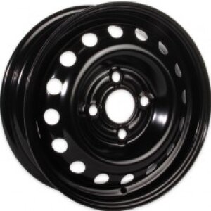 Стальной колесный диск Trebl X40039 5.5x15/4x100 D54.1 ET45 Black