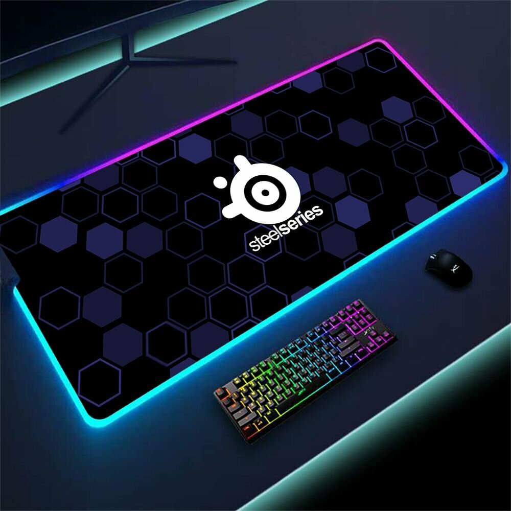 Игровой коврик SteelSeries Game Sai Rui RGB, нескользящая основа