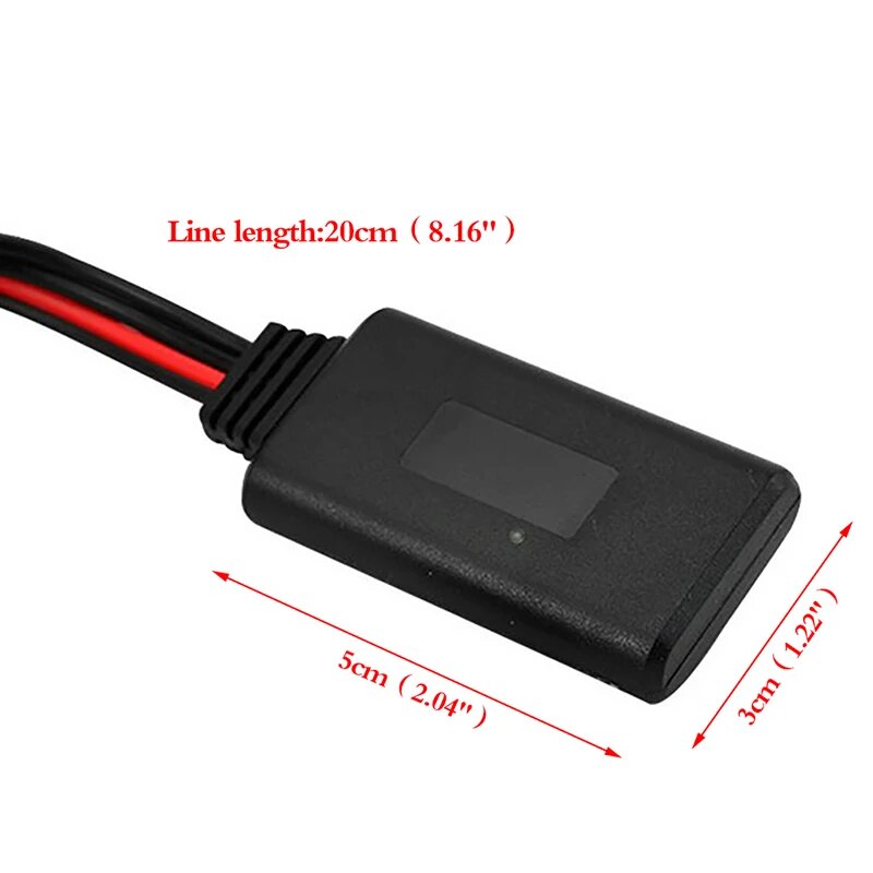 1 шт. Bluetooth Aux аудиокабель-адаптер для Alpine KCA-121B AI-NET CDA-9857 CDA-9886 CDA-117 JVC KS-U58 PD100 U57 U29