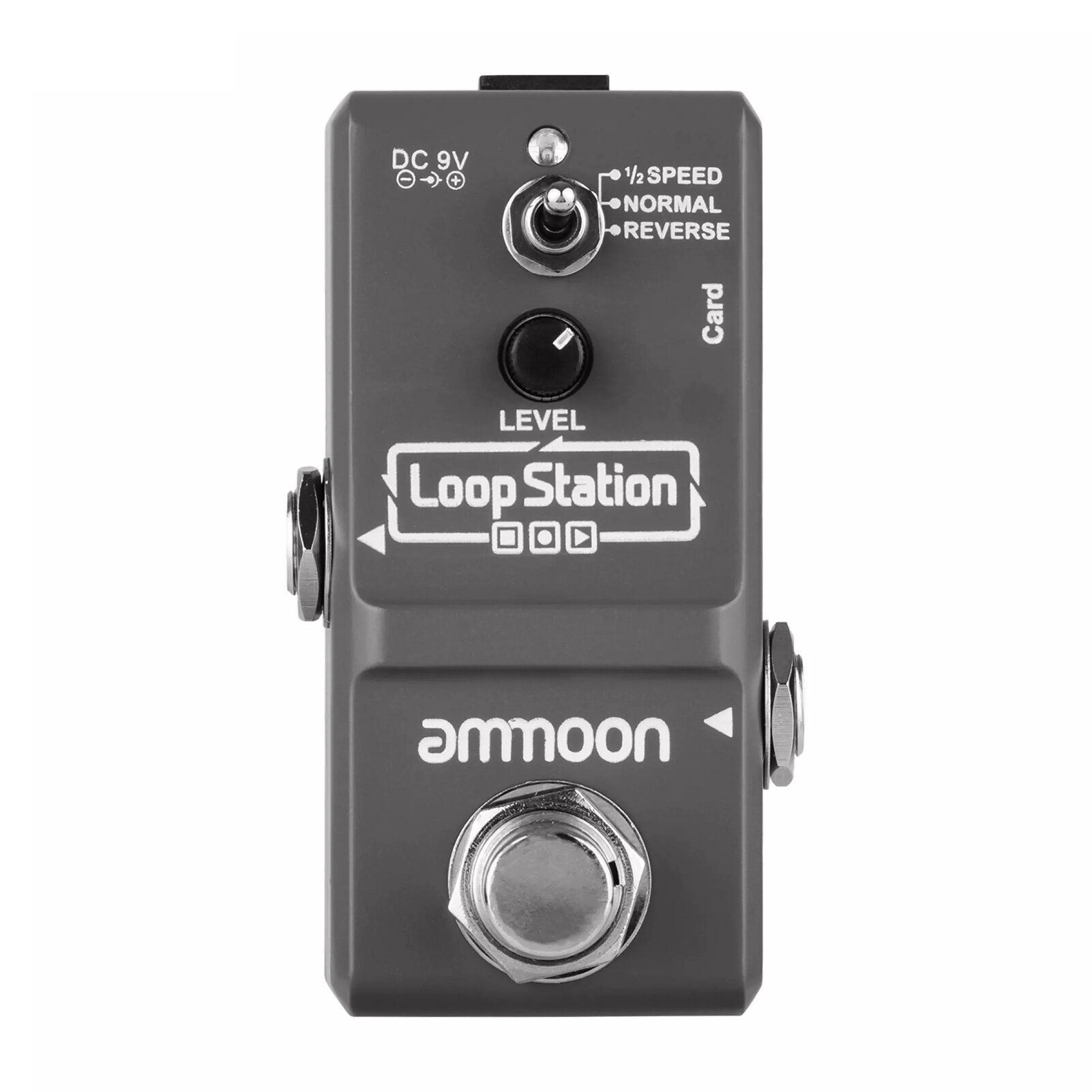 Ammoon Loop Station Mini Guitar Looper Педаль эффектов 10 минут Время записи 3