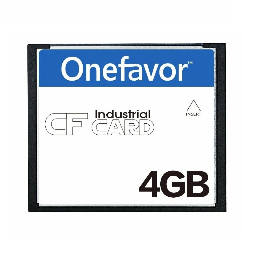Карта памяти промышленная OneFavor CF 4GB Memory Card Compact Flash CNC Industrial