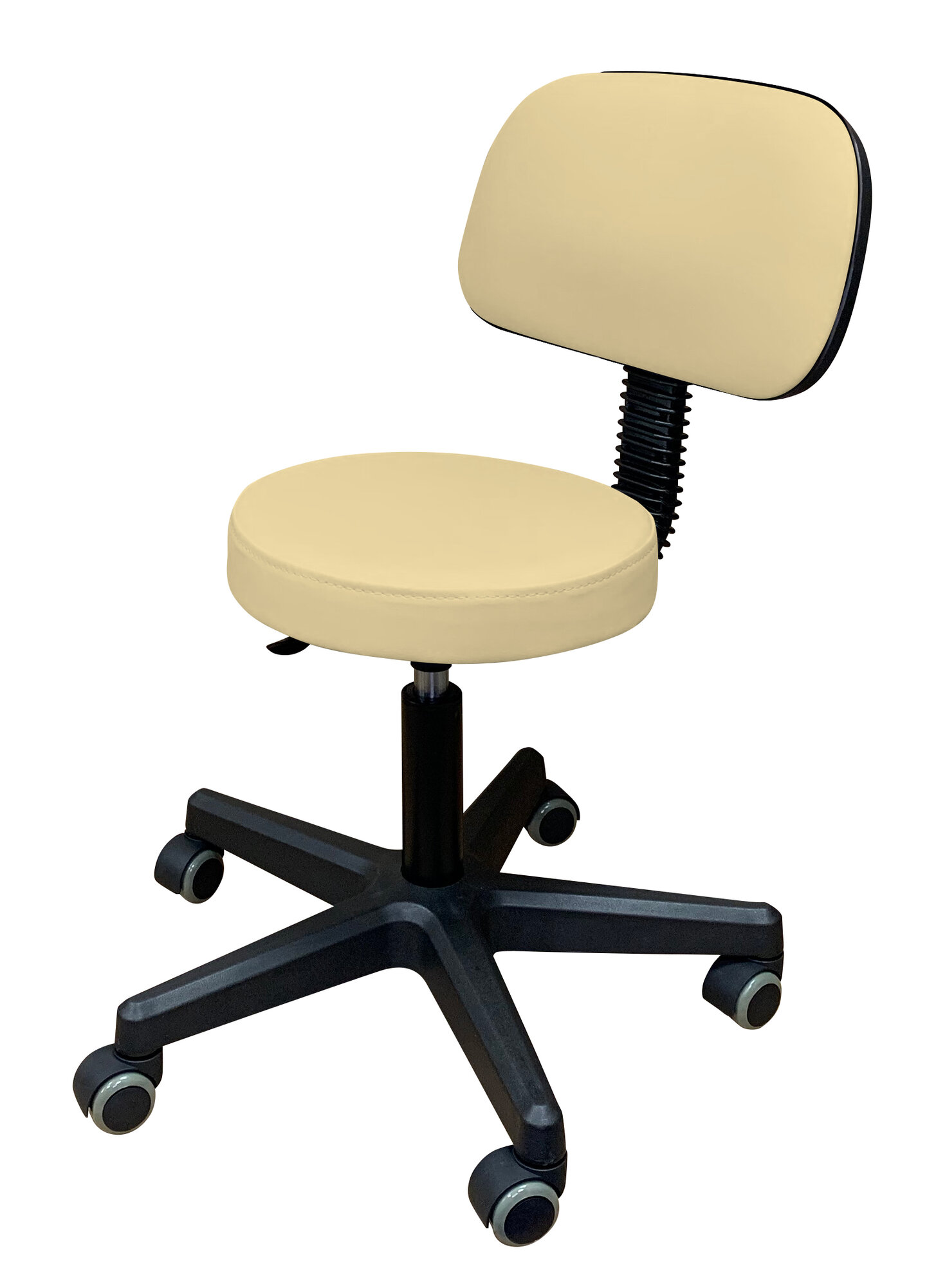 Стул мастера со спинкой Vally, бежевый