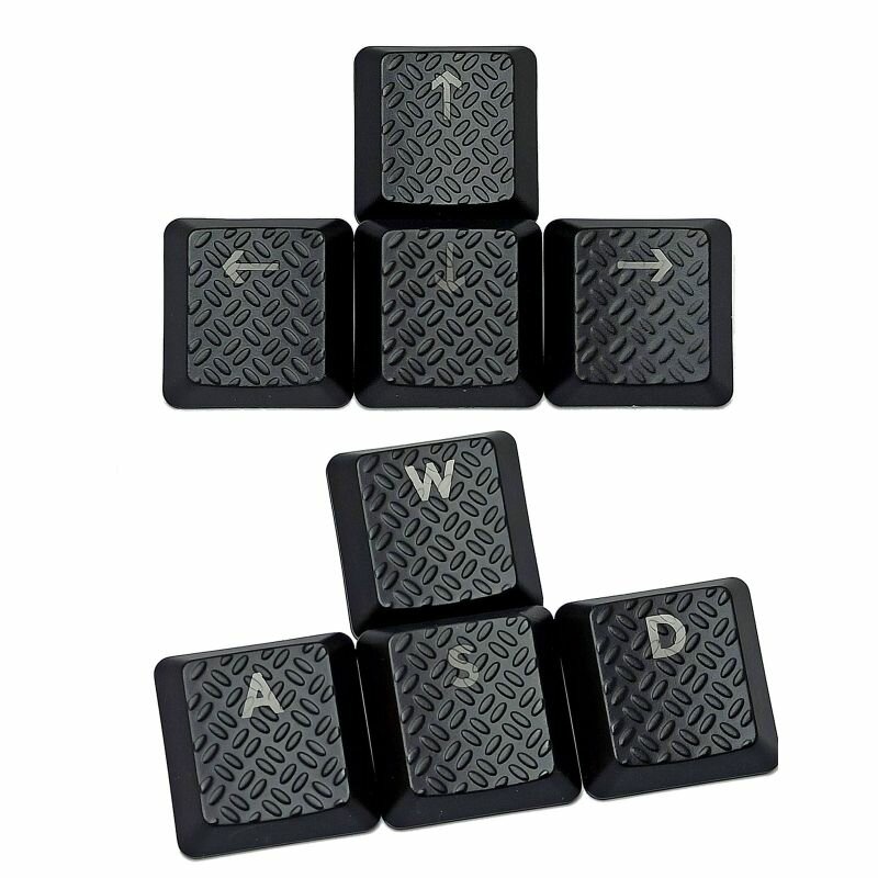 Кастомные клавиши для клавиатуры 8 шт, Черный