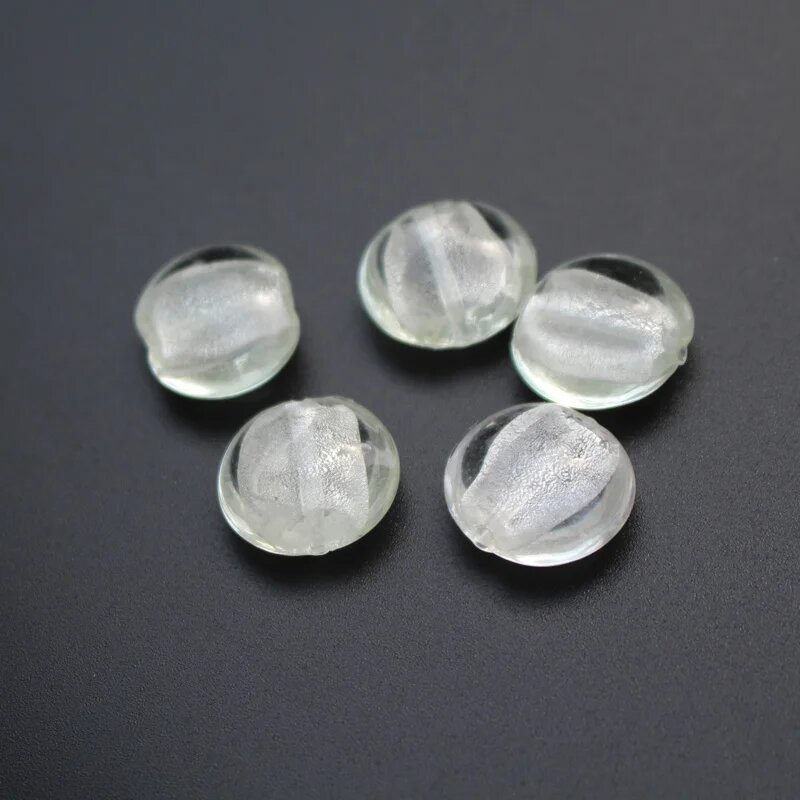 Бусины лампворк White, 20mm, 10шт